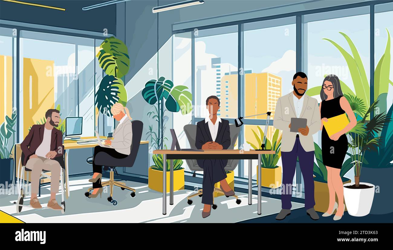 Inclusive office design hi-res stock photography and images - Alamy