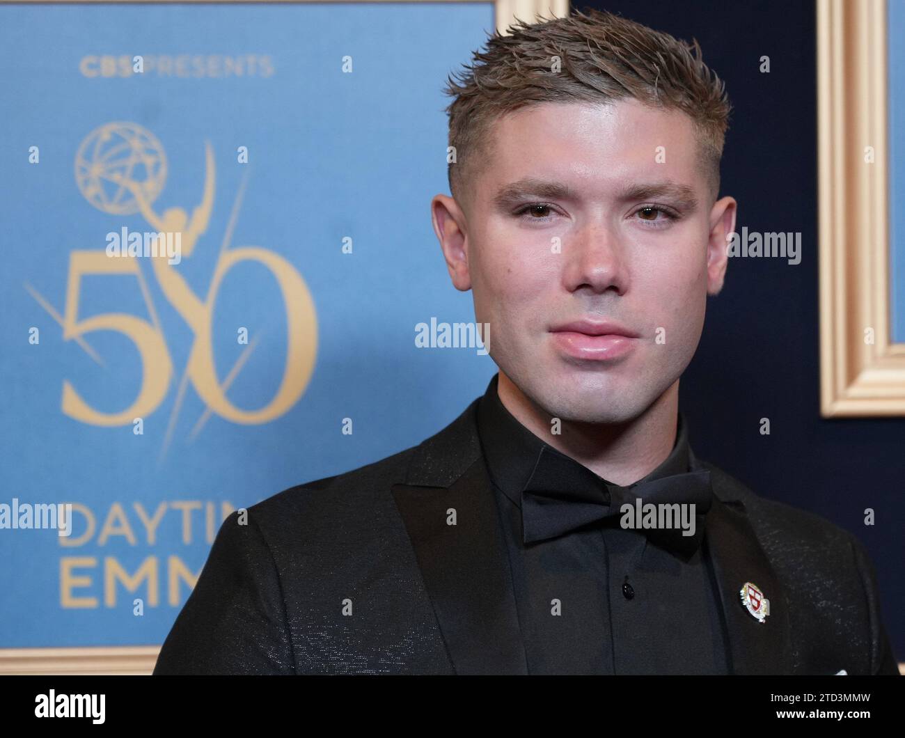 Kristos Andrews arrives at the 50th Annual Daytime Emmy Awards held at ...