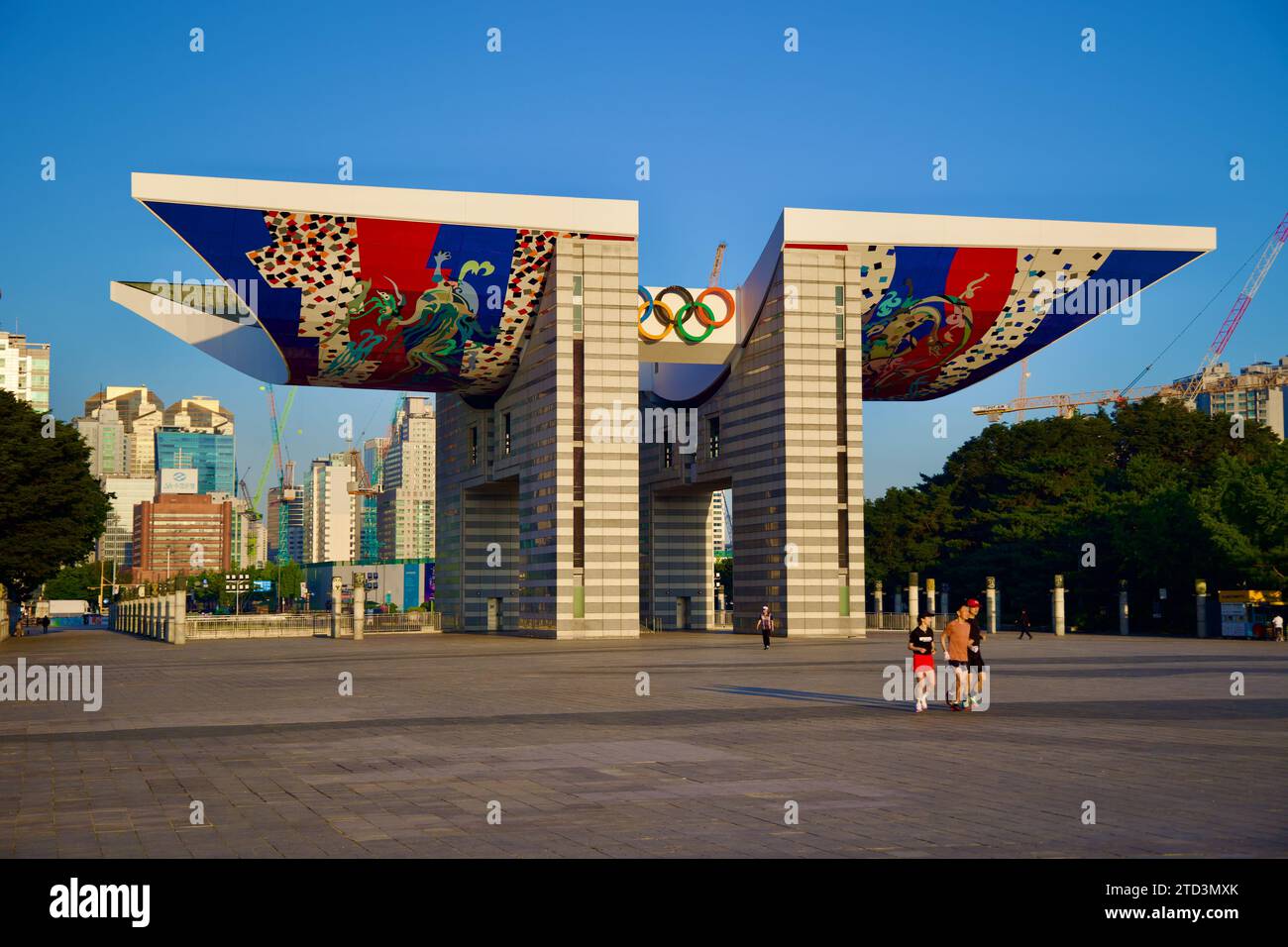 Seoul olympic park, gate hi-res stock photography and images - Alamy