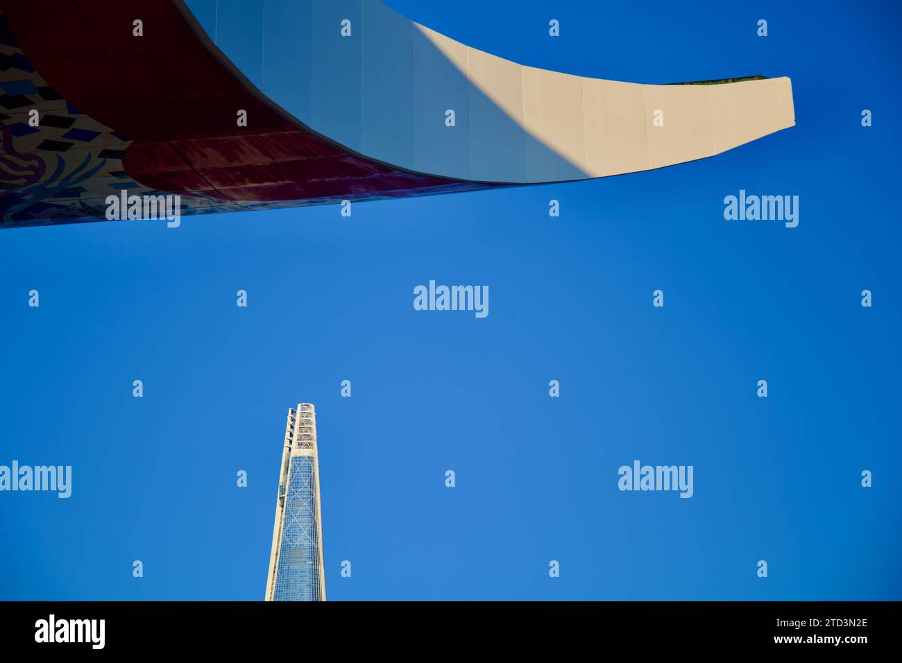 Up tilted roof hi-res stock photography and images - Alamy
