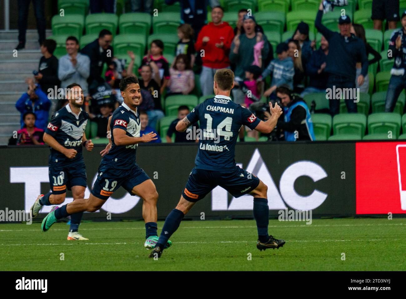 Melbourne, Australia. 16 December, 2023. Melbourne Victory FC Forward ...