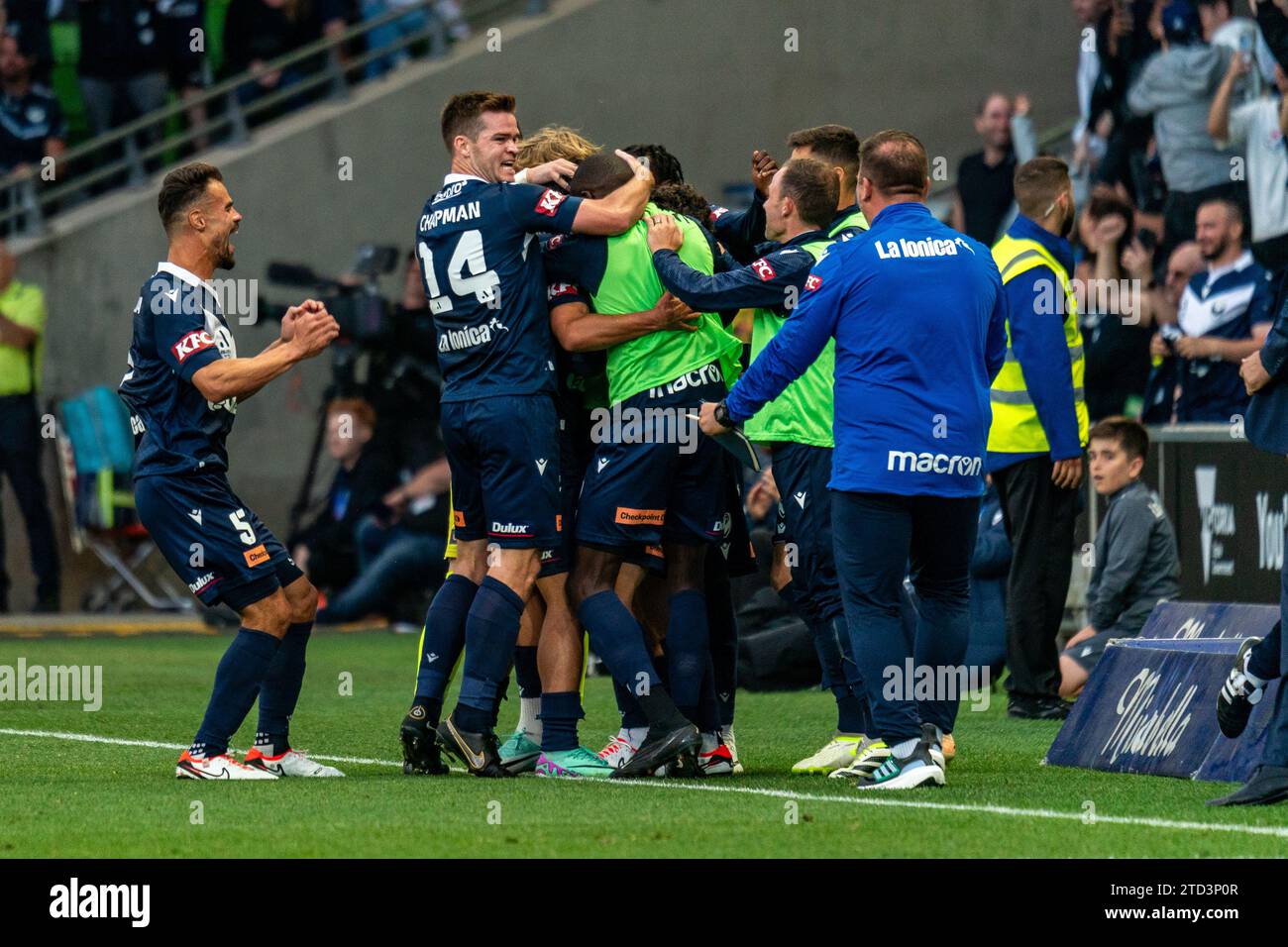 Melbourne, Australia. 16 December, 2023. Melbourne Victory FC Forward ...