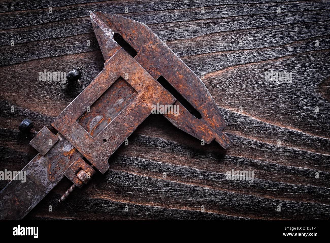 Caliper rusty vintage old hi-res stock photography and images - Alamy