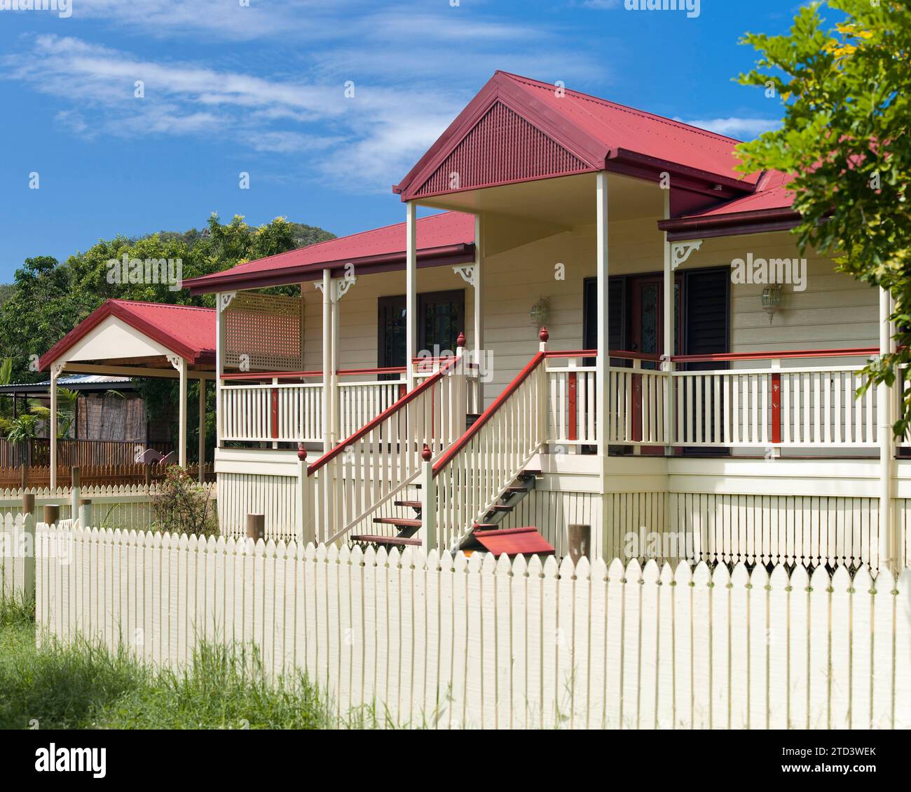 Typical modern timber house, building, house, living, timber, property ...
