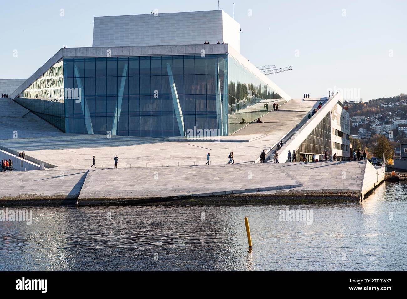 Oslo opera house roof hi-res stock photography and images - Alamy