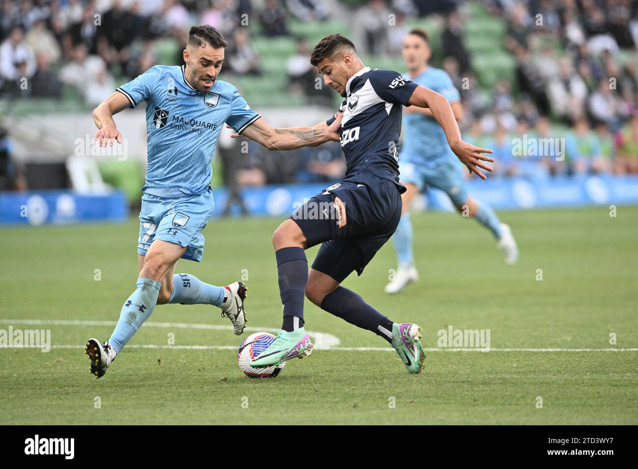 MELBOURNE, AUSTRALIA 16th December 2023. Sydney FC midfielder Anthony ...