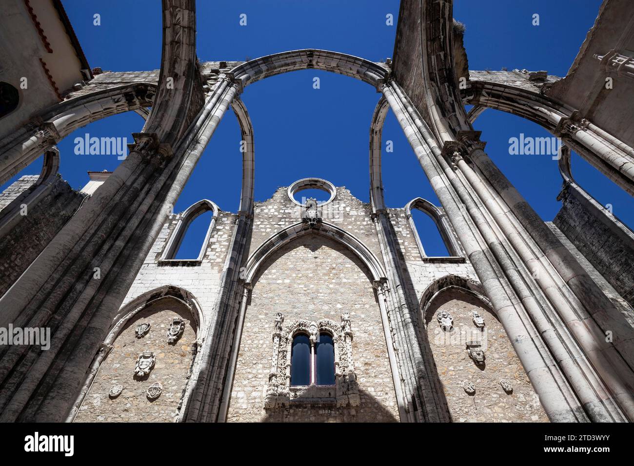 Ruins of the monastery church of the former convent of the Carmelite ...