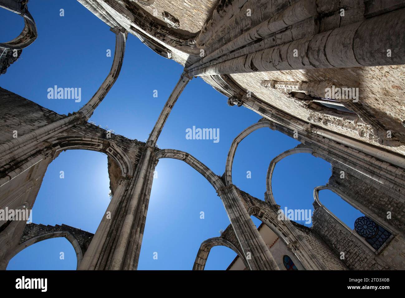 Ruins of the monastery church of the former convent of the Carmelite ...