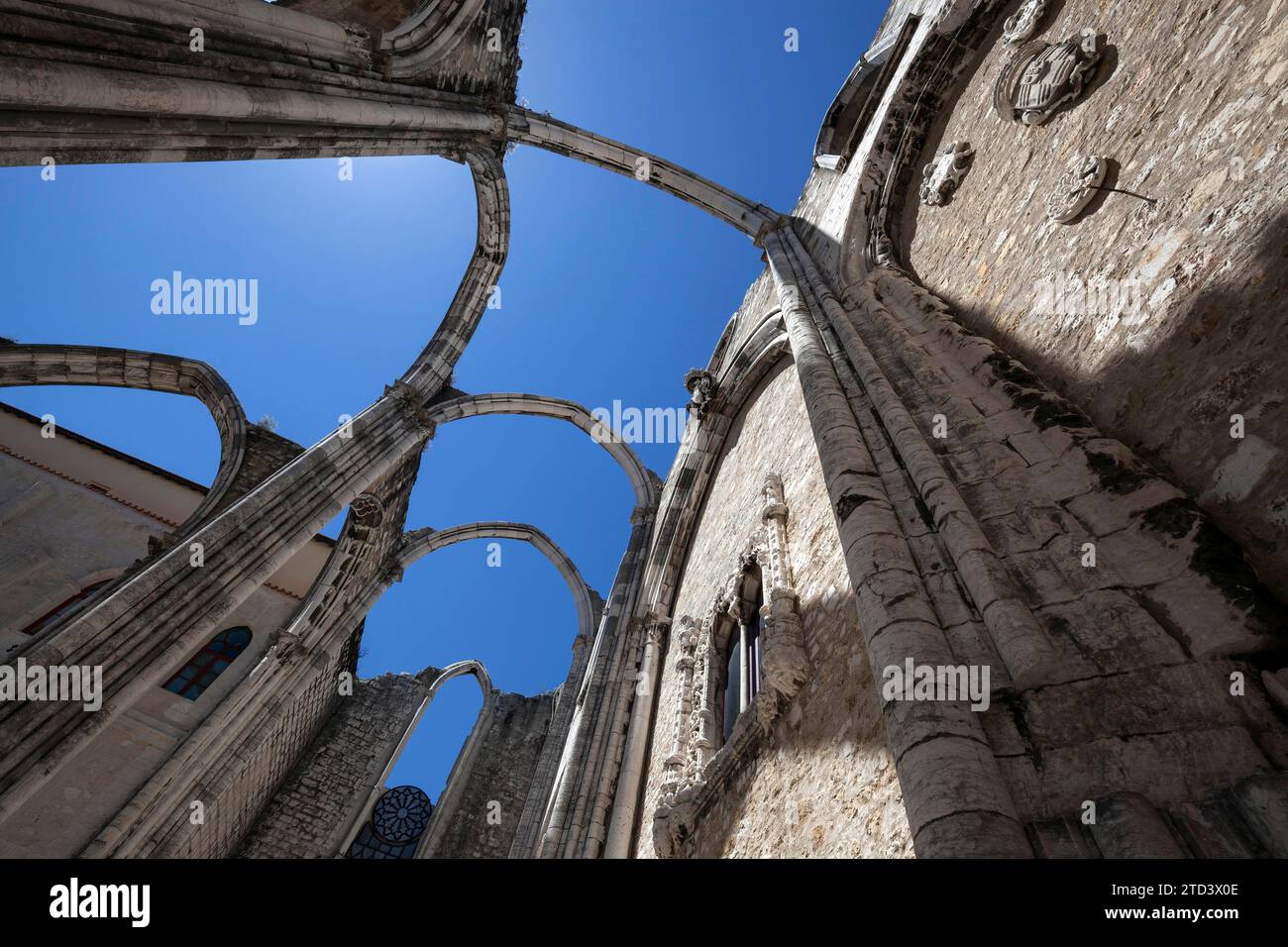 Ruins of the monastery church of the former convent of the Carmelite ...