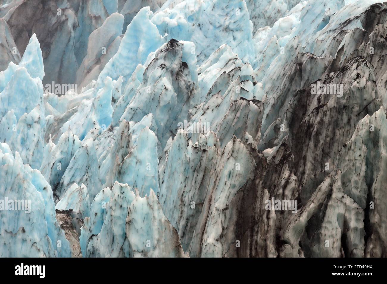 Glacier tongue, Columbia Glacier, Prince William Sound, Alaska Stock ...