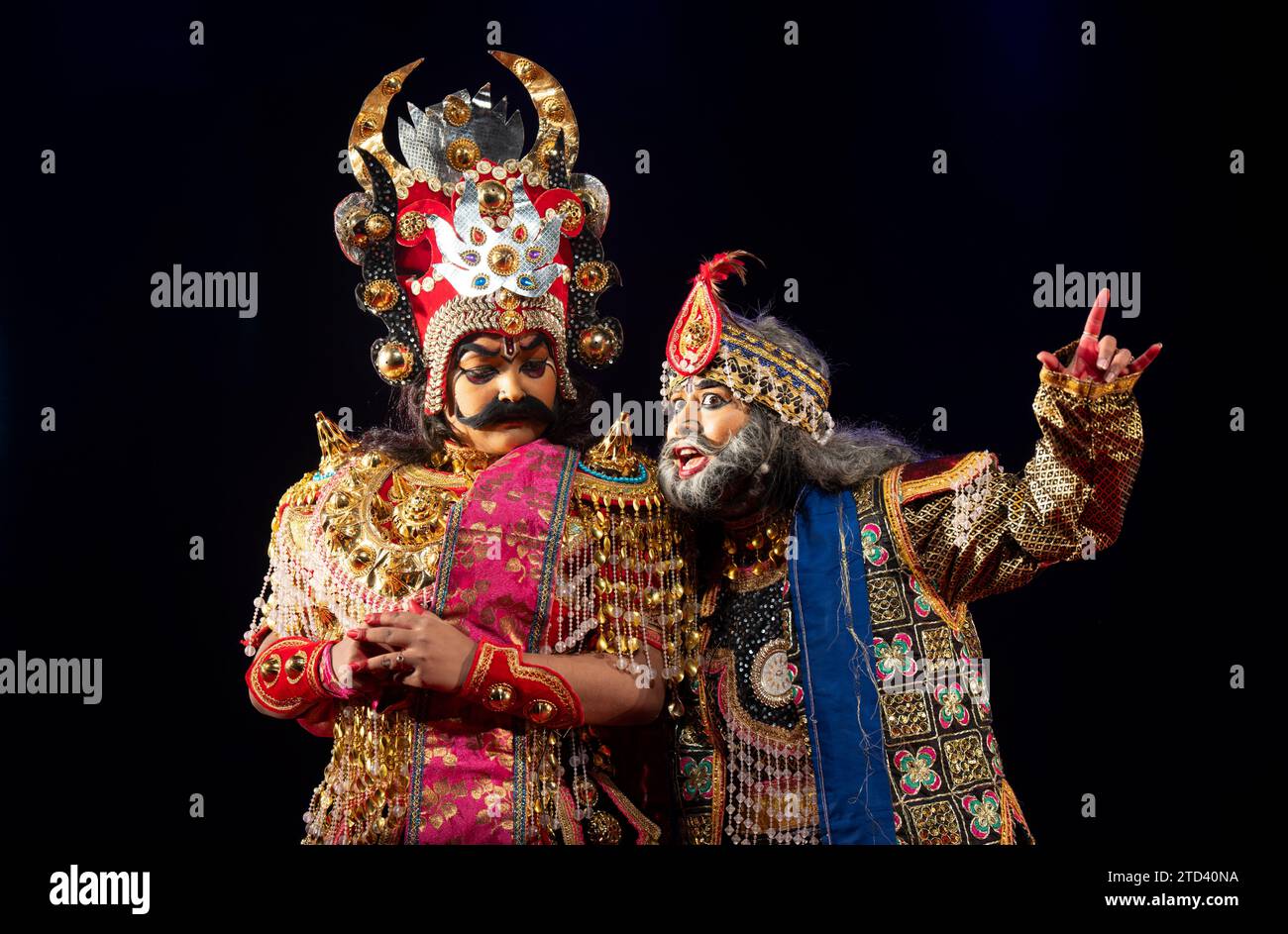 December 15, 2023: Artists takes part of Hindu mythological character ...