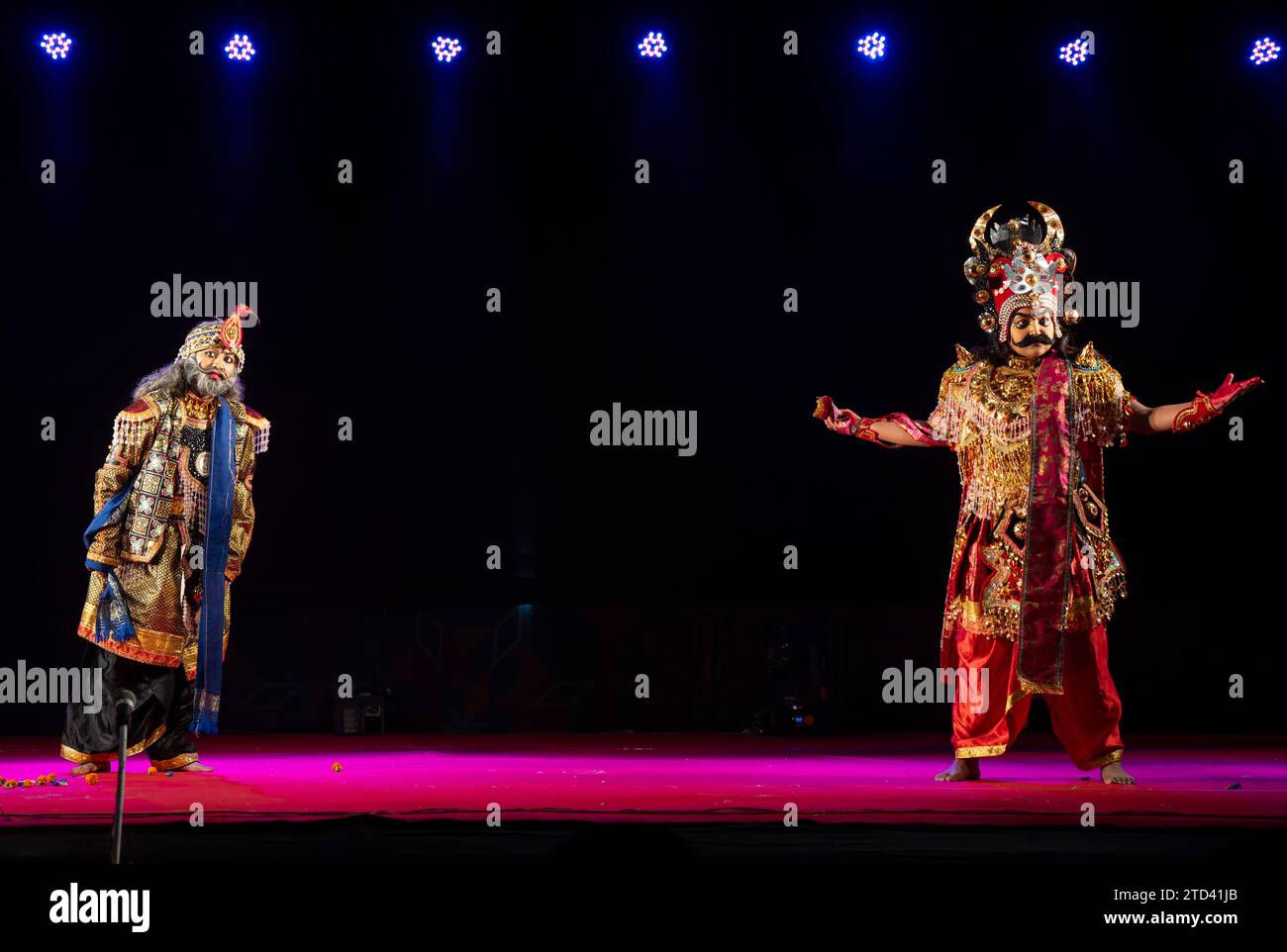 December 15, 2023: Artists takes part of Hindu mythological character ...