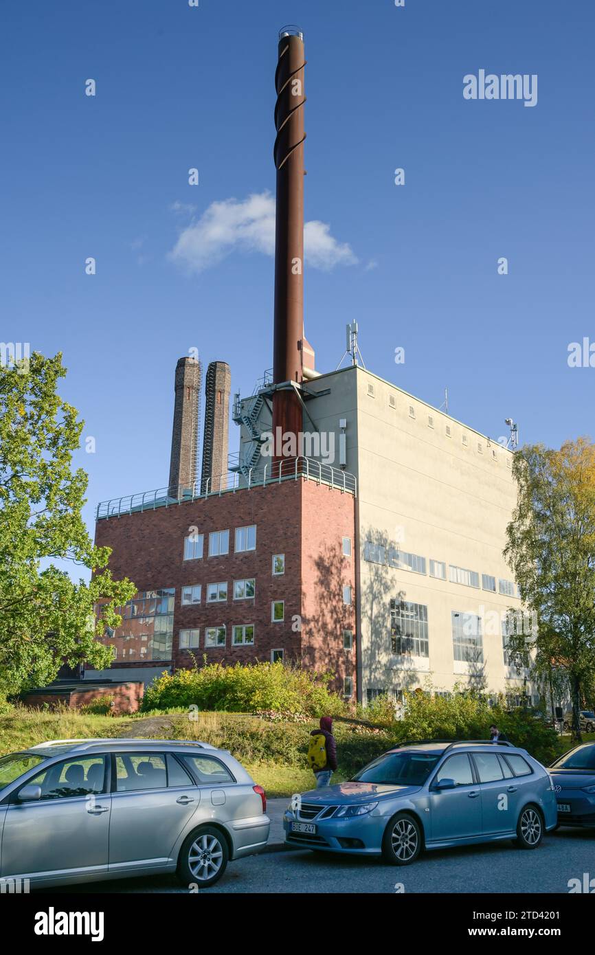 Combined heat and power plant and turbine hall, Royal Institute of ...