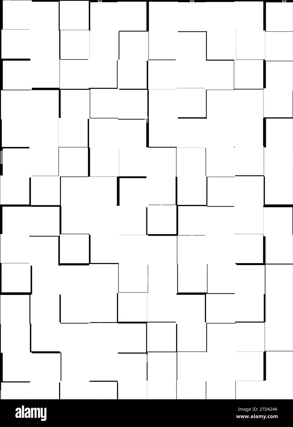 Tile pattern Black and White Stock Photos & Images - Alamy