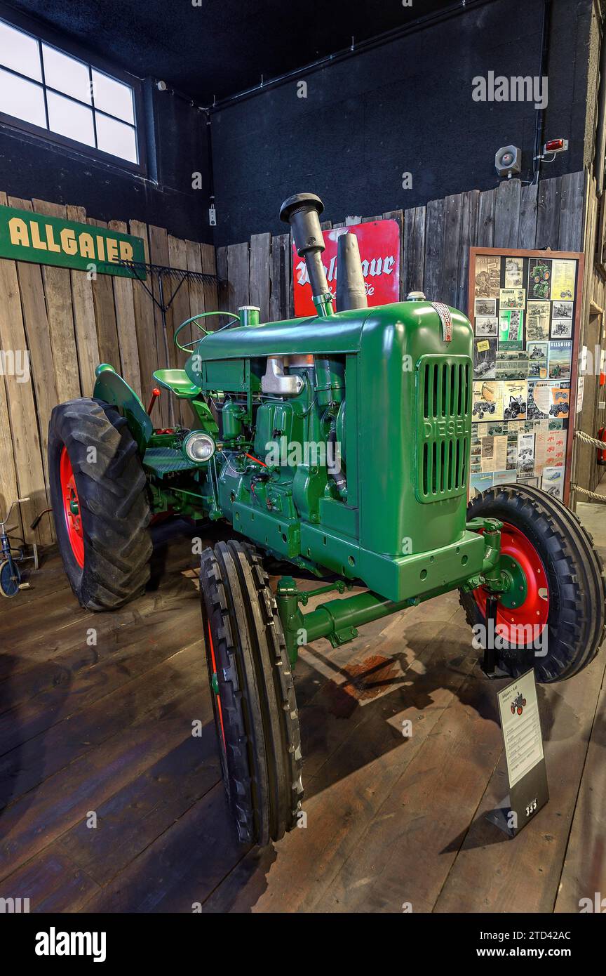 Allgaier tractor, Lake Constance Car and Tractor Museum, Gebhardsweiler ...