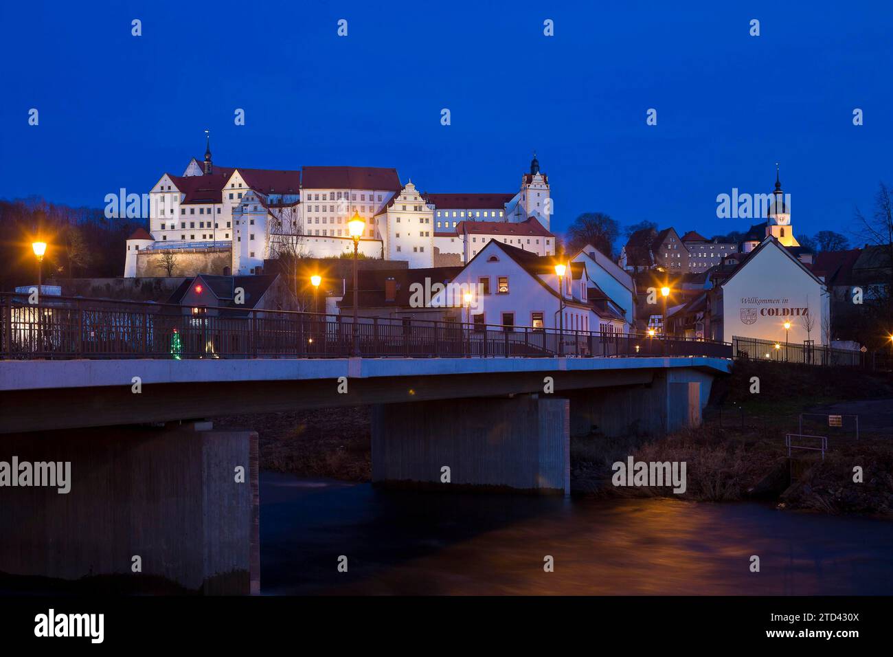 Colditz castle night hi-res stock photography and images - Alamy