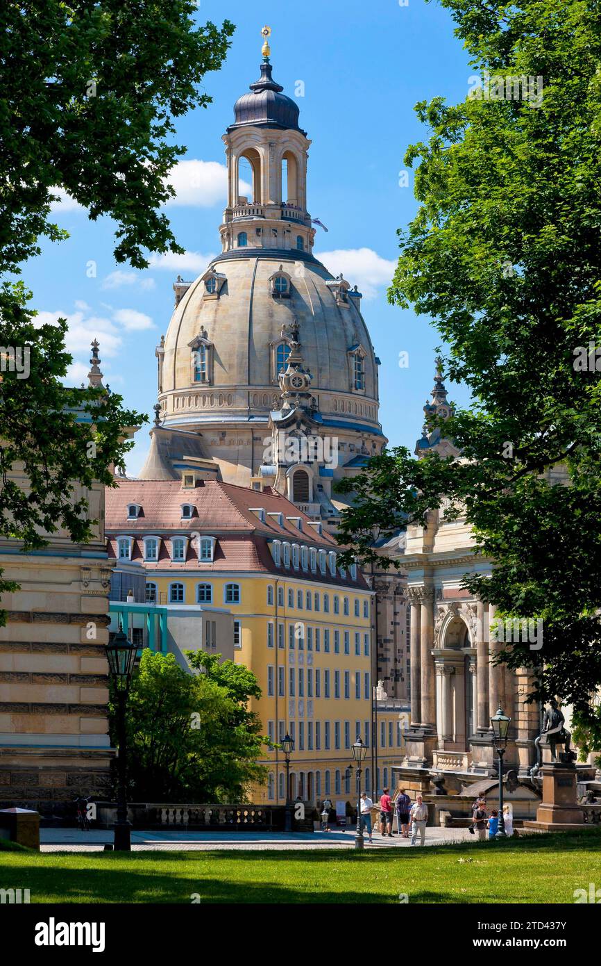 The Bruehlsche Terrasse is an architectural ensemble and a tourist ...