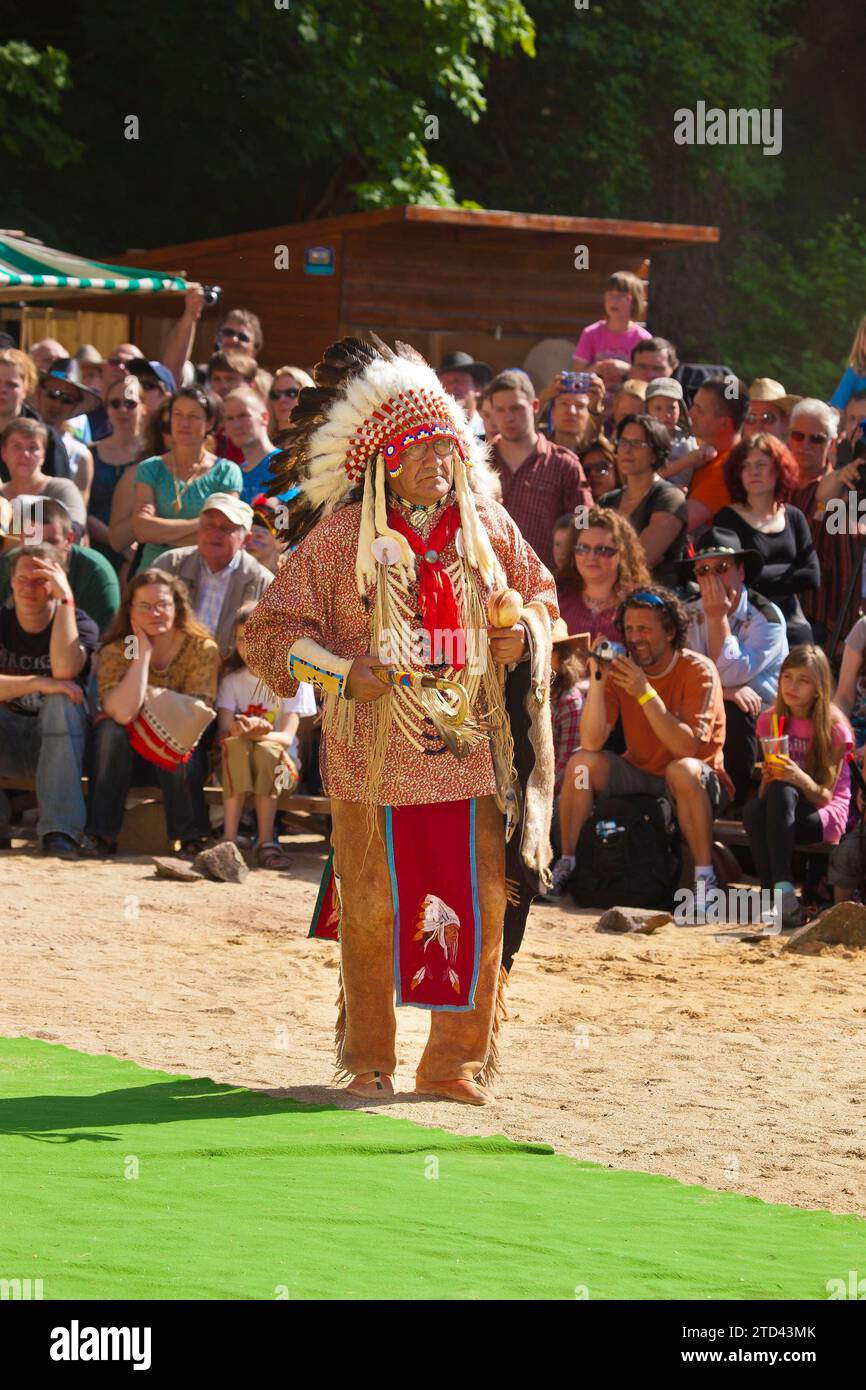 Karl May Festival in Radebeul Stock Photo - Alamy