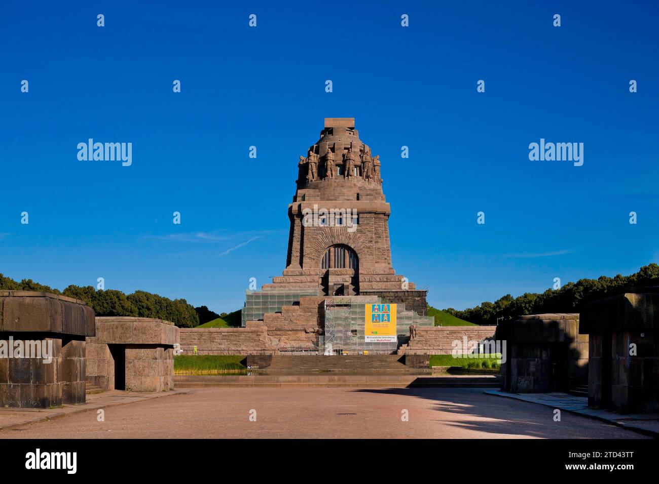 Leipzig Monument to the Battle of the Nations Stock Photo - Alamy
