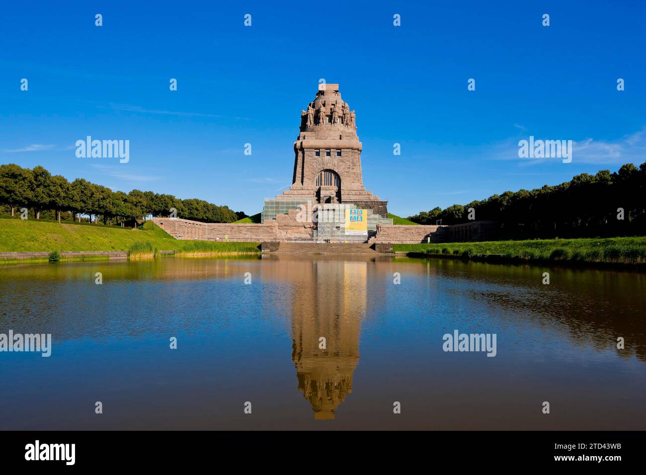 Leipzig Monument to the Battle of the Nations Stock Photo - Alamy