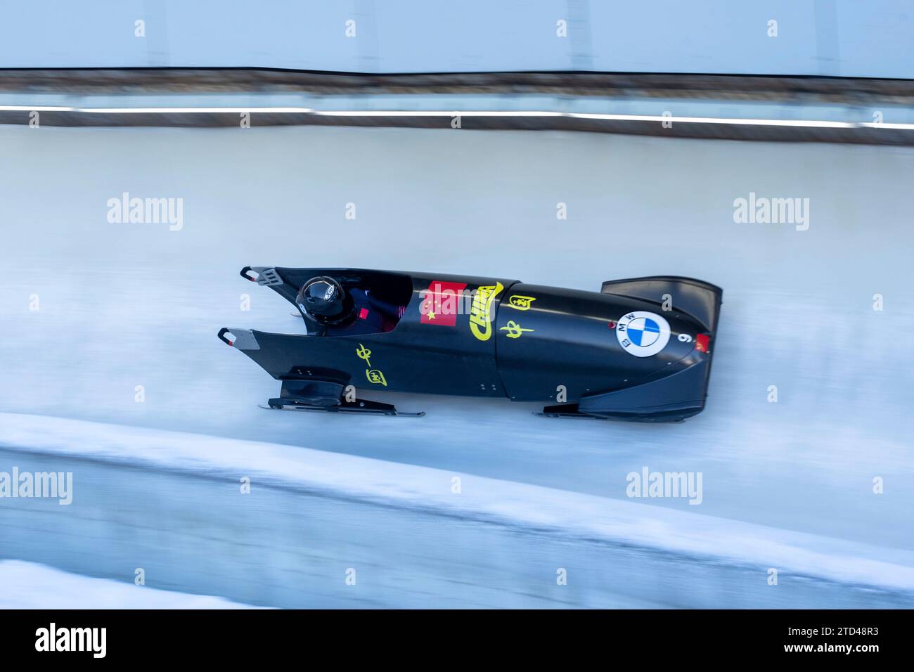 Qing Ying (China), AUT, IBSF BMW Bob Weltcup Innsbruck, Monobob Rennen ...
