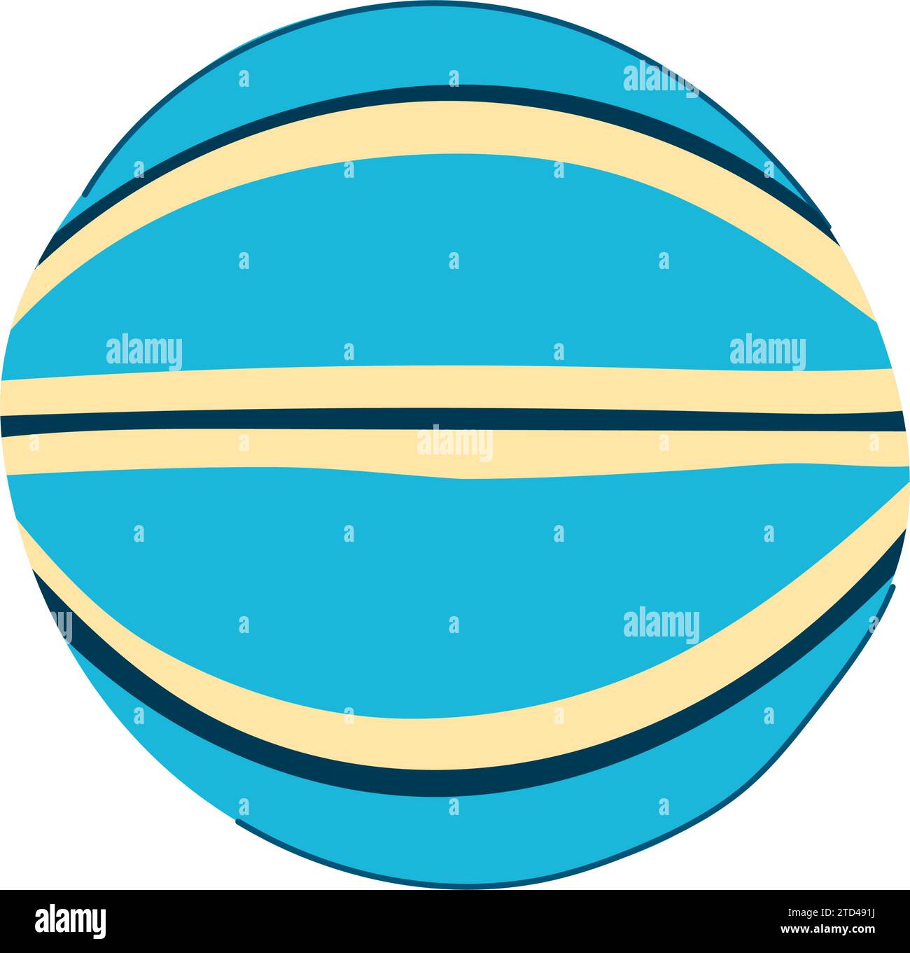 object basketball ball cartoon vector illustration Stock Vector Image ...