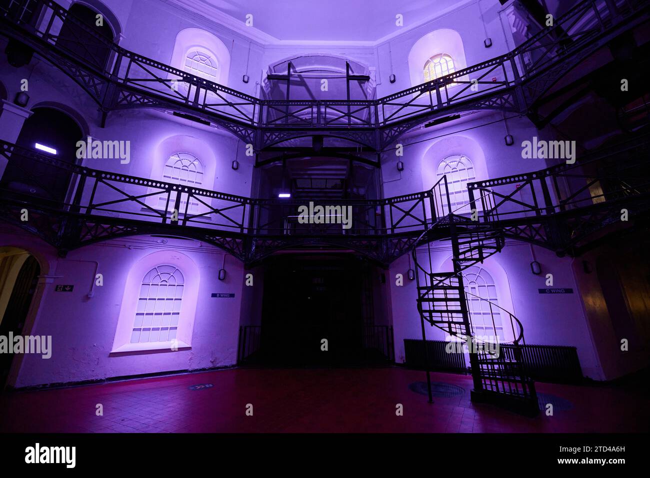 Crumlin Road Gaol Experience, Belfast, Northern Ireland Stock Photo - Alamy