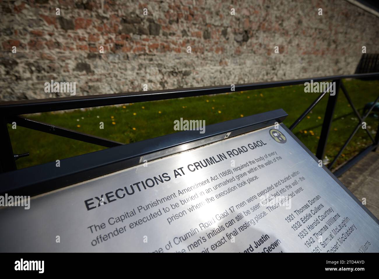 Crumlin Road Gaol Experience, Belfast, Northern Ireland Stock Photo - Alamy