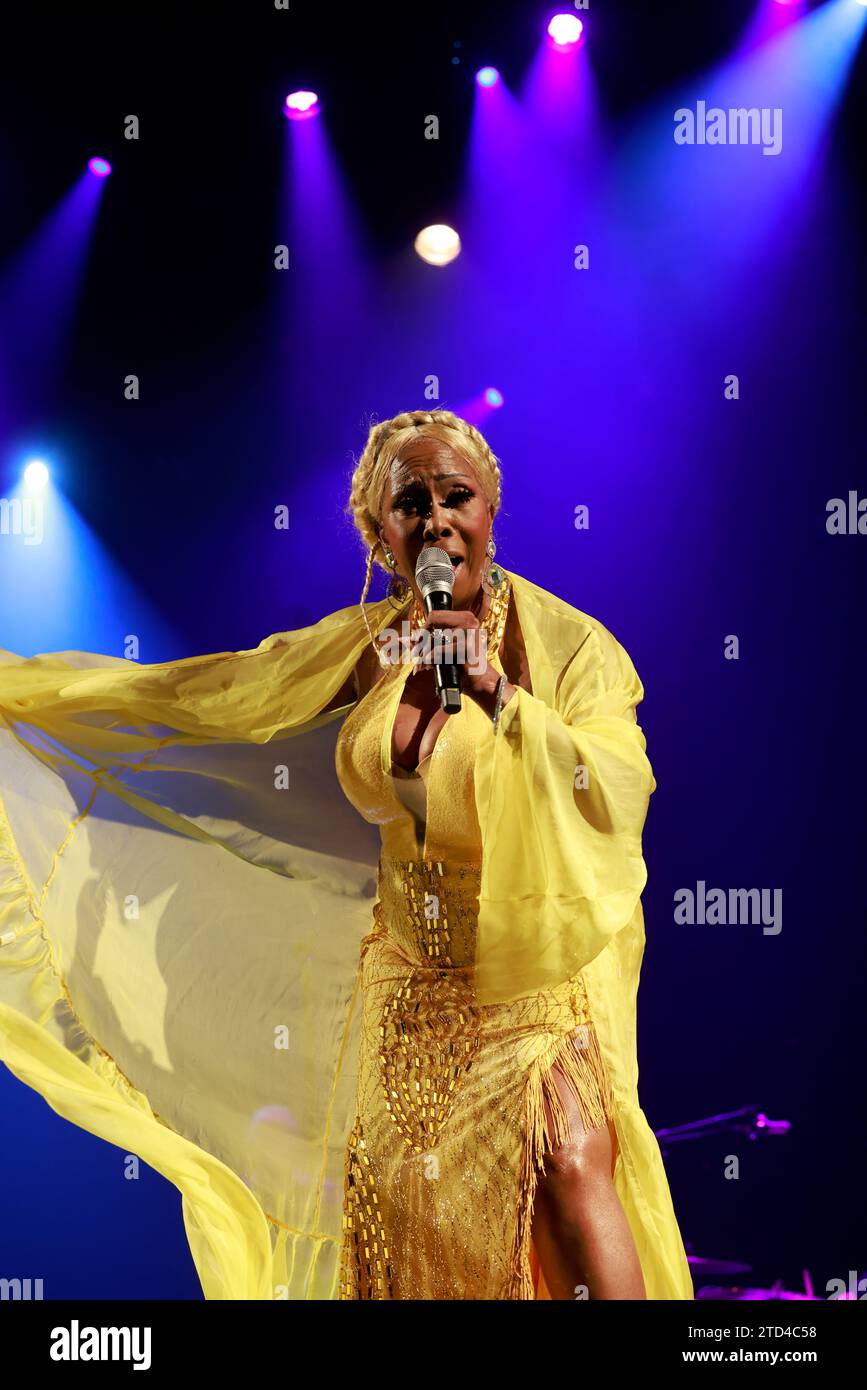 American singer Toni Green. Daughter of a jazz singer and trumpeter ...