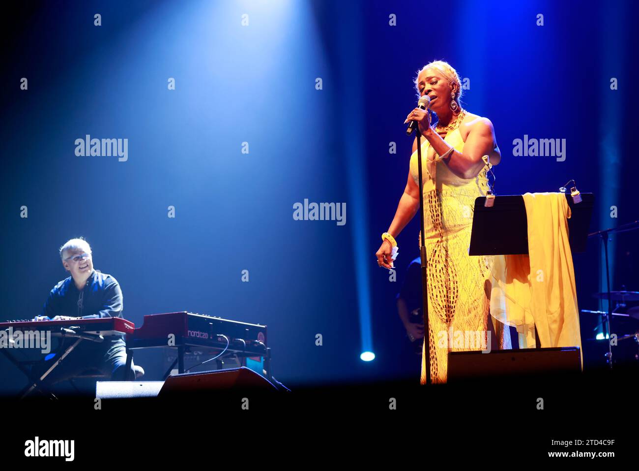 American singer Toni Green. Daughter of a jazz singer and trumpeter ...