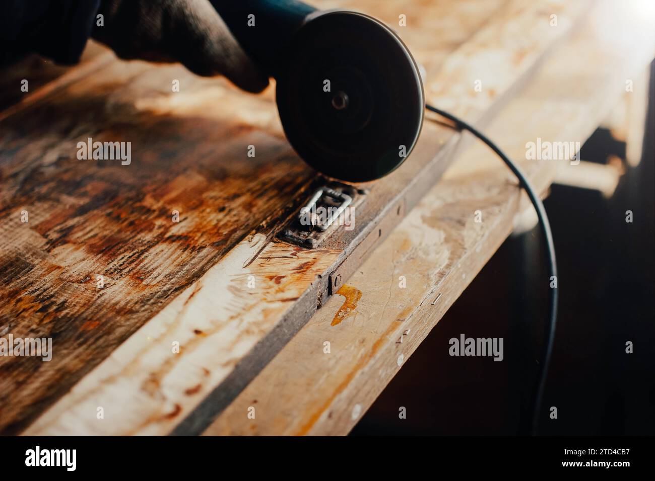 Wood grinding machine hi-res stock photography and images - Alamy