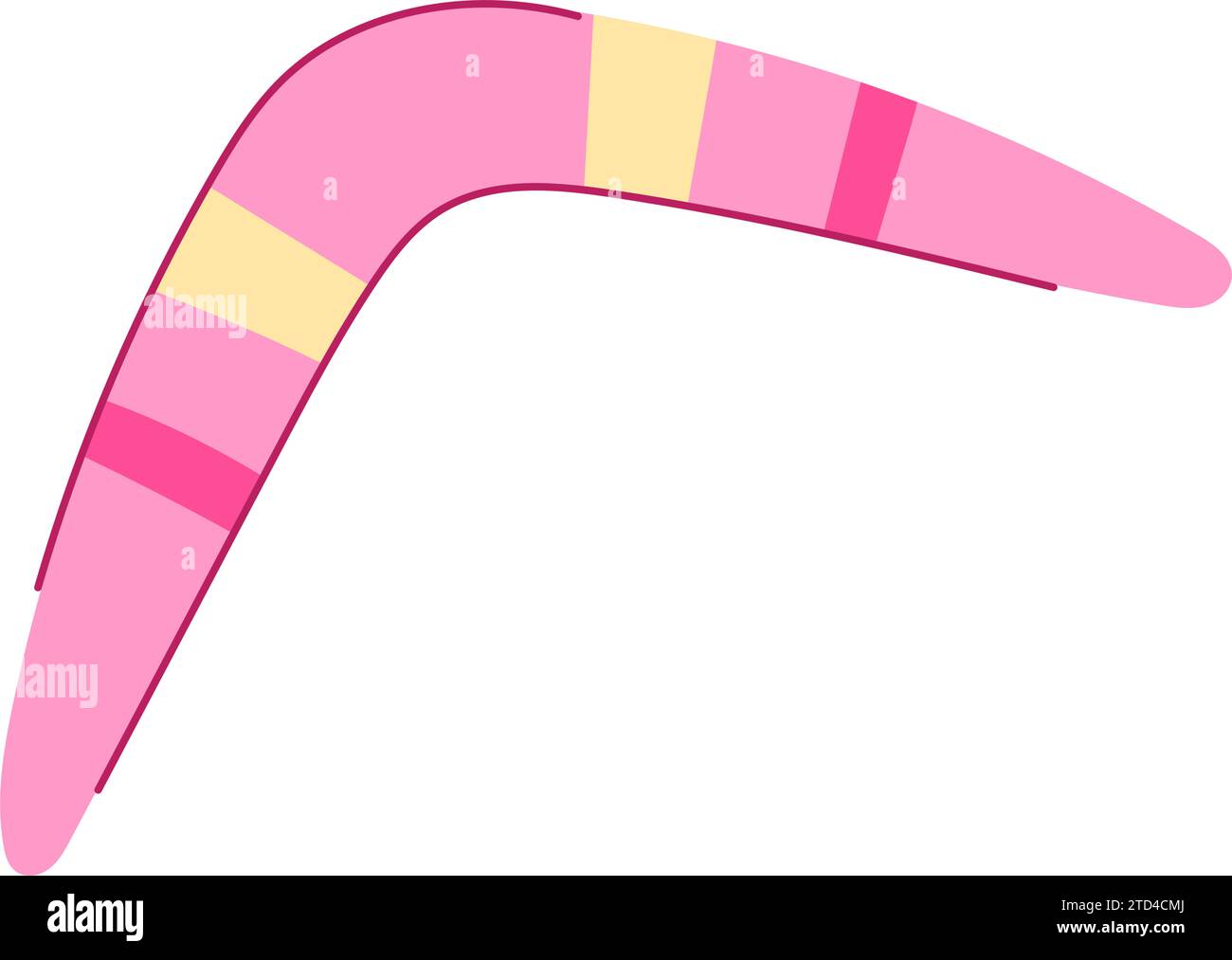 australia boomerang cartoon vector illustration Stock Vector Image ...