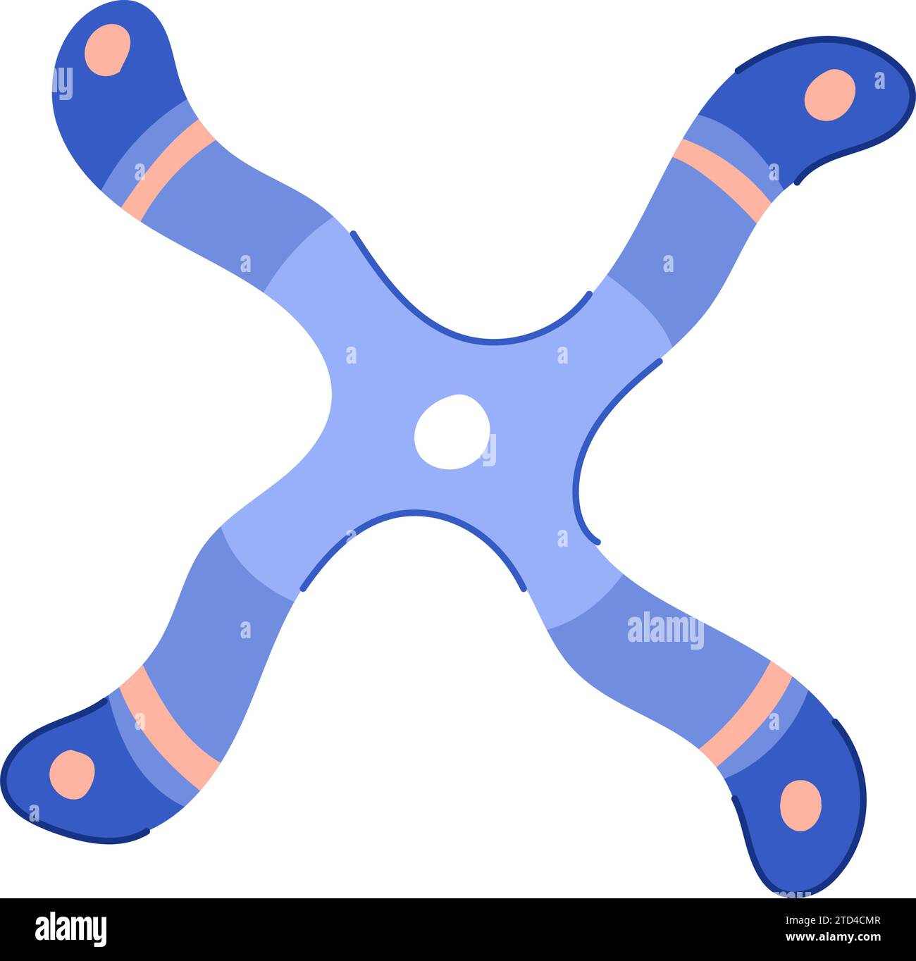 aboriginal boomerang cartoon vector illustration Stock Vector Image ...