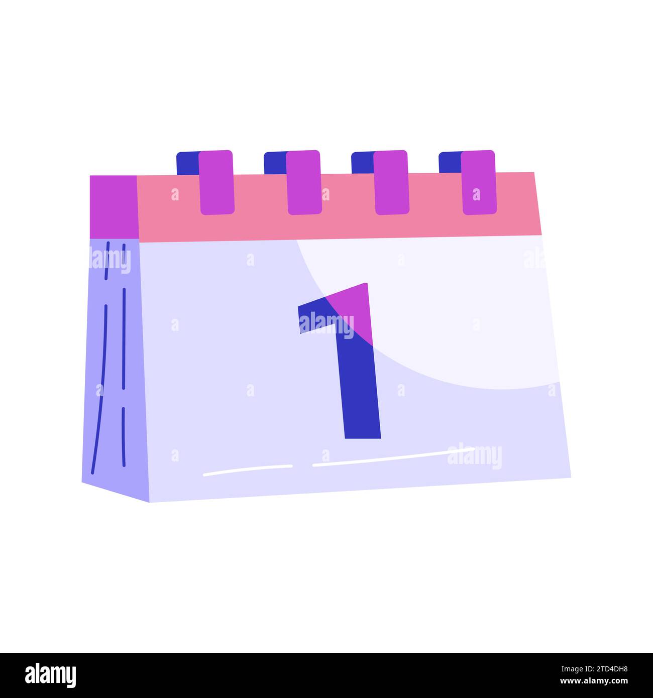 colorful calendar symbol vector element illustration. Calender icon ...