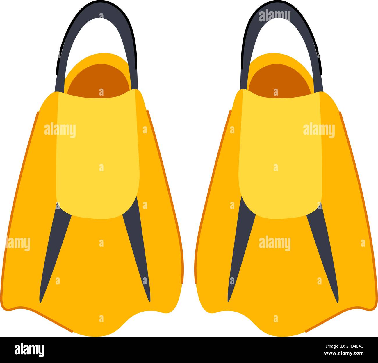 flippers flippers cartoon vector illustration Stock Vector Image & Art ...