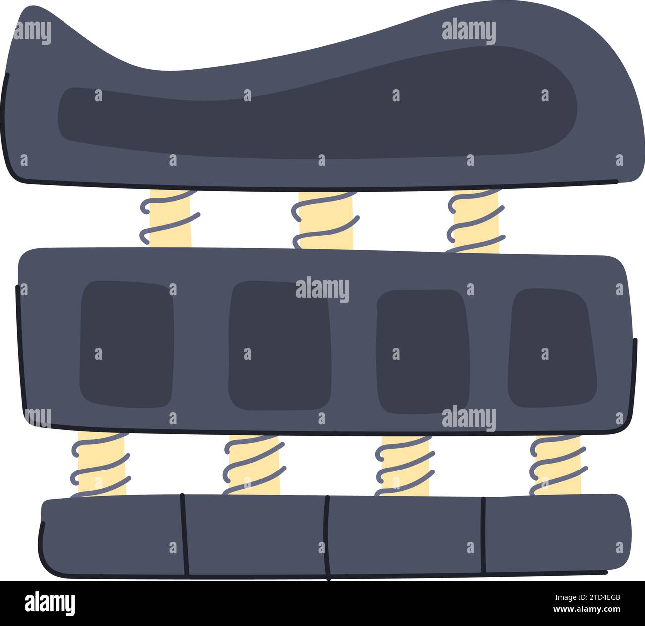 home expander hand cartoon vector illustration Stock Vector Image & Art ...