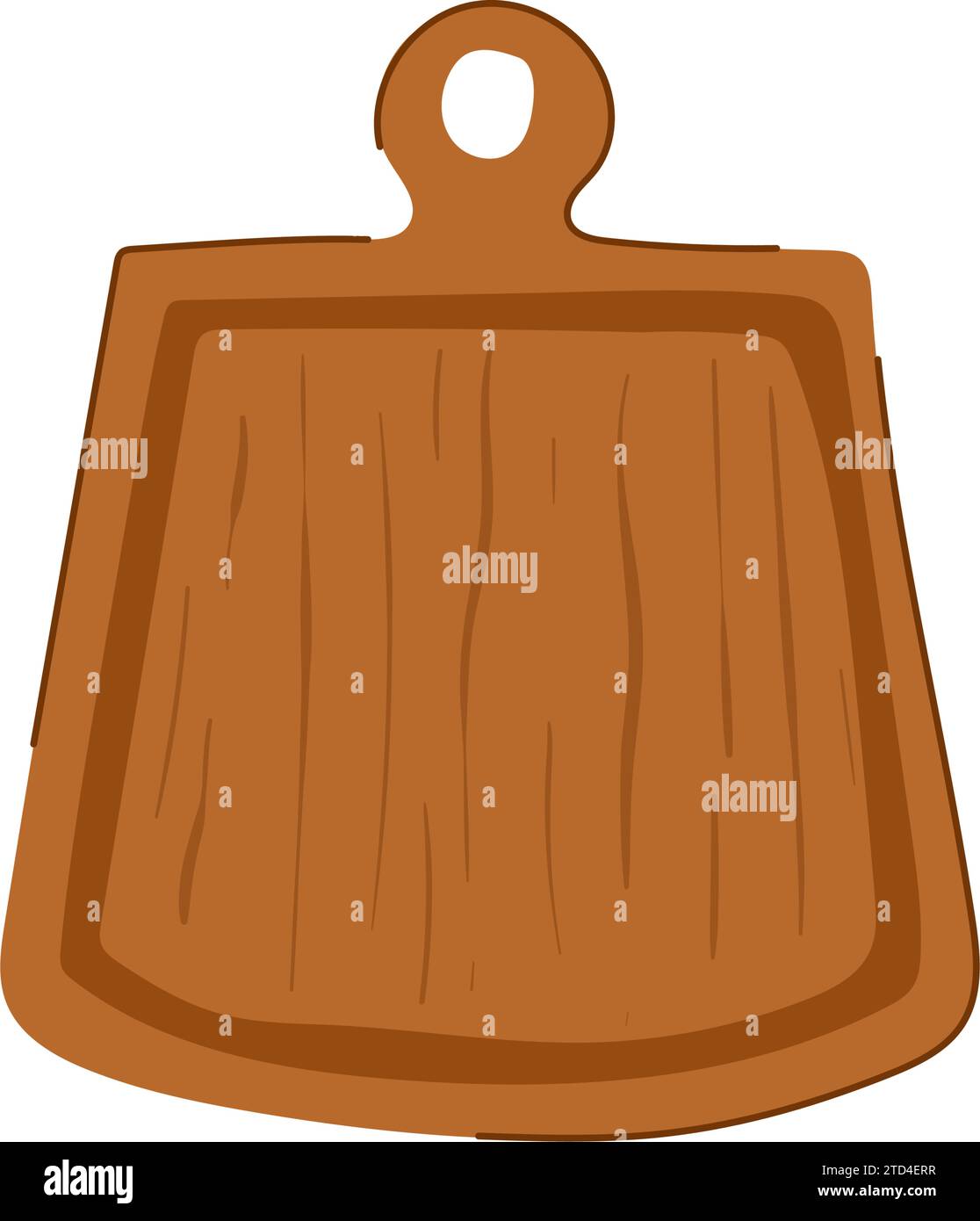 kitchen chopping board cartoon vector illustration Stock Vector Image ...
