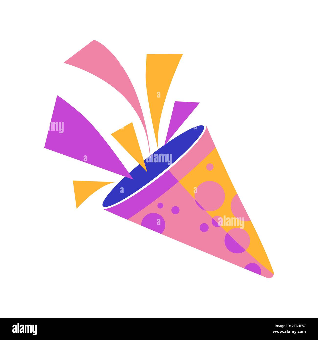 Party popper Stock Vector Images - Alamy