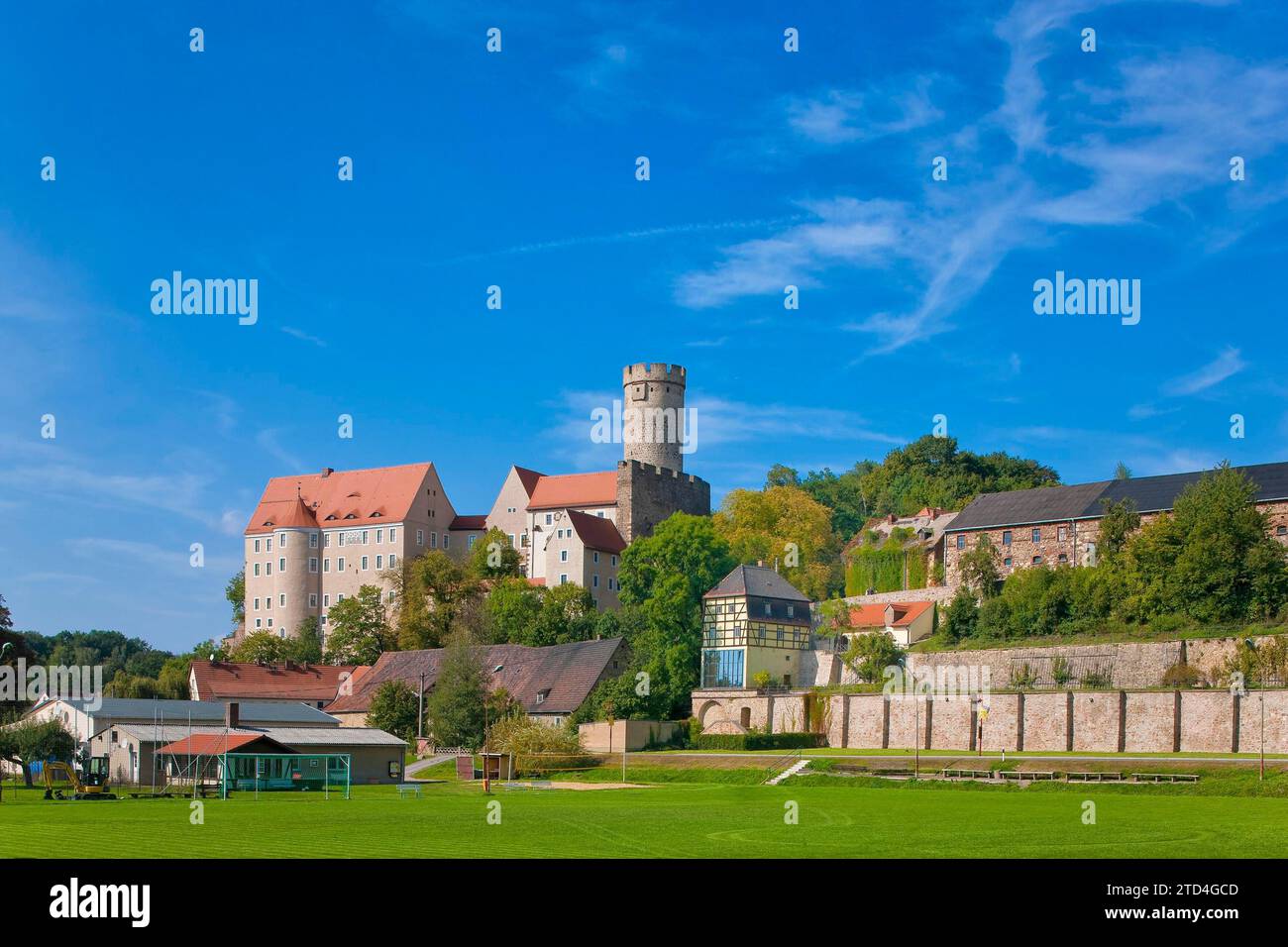 Gnandstein Castle is one of the best-preserved medieval knights ...