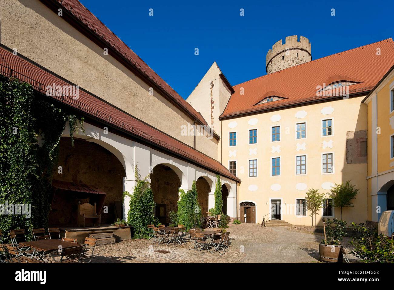 Gnandstein Castle is one of the best-preserved medieval knights ...