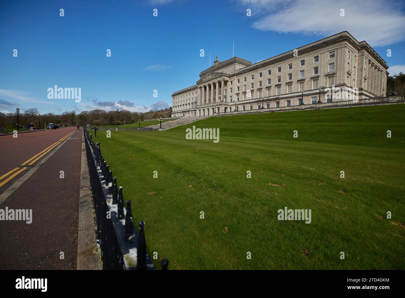 Exterior of the Parliament Buildings in Stormont Estate, Northern ...