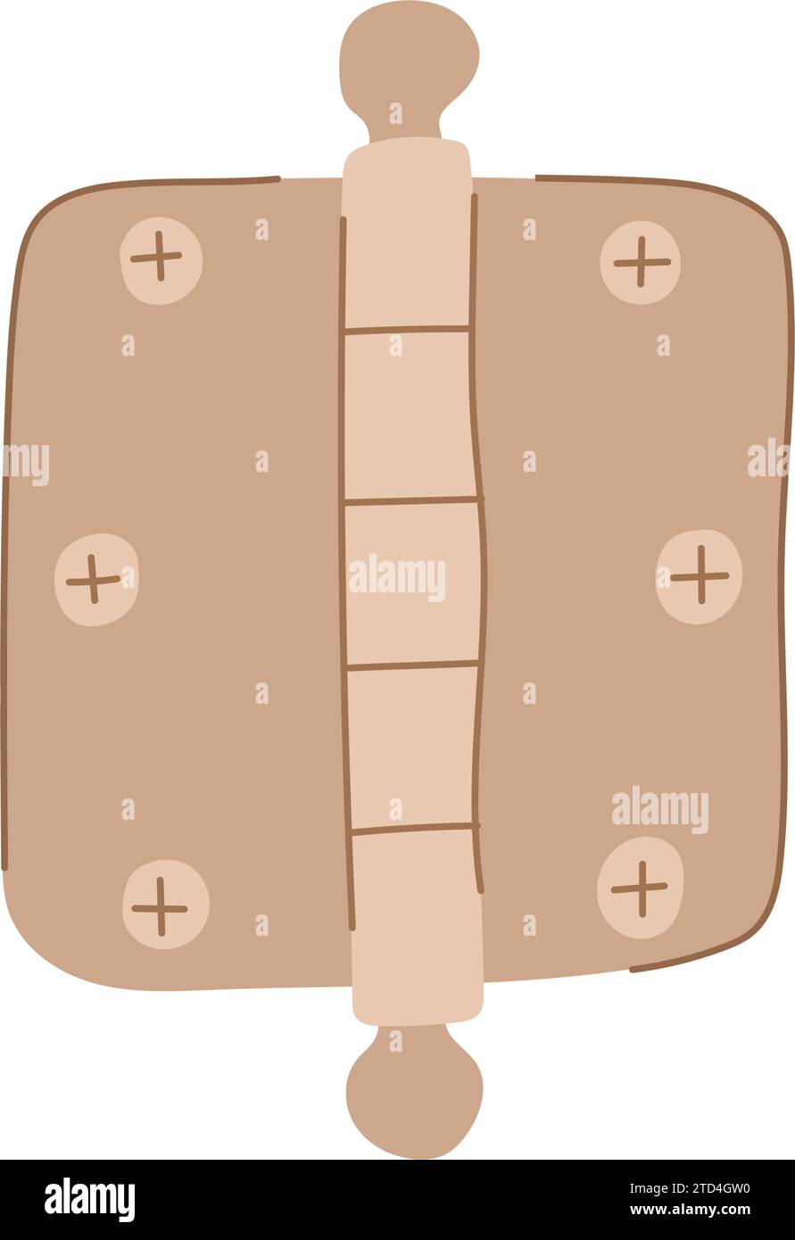 tool door hinge cartoon vector illustration Stock Vector Image & Art ...