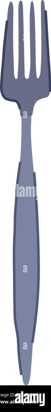 food fork cartoon vector illustration Stock Vector Image & Art - Alamy