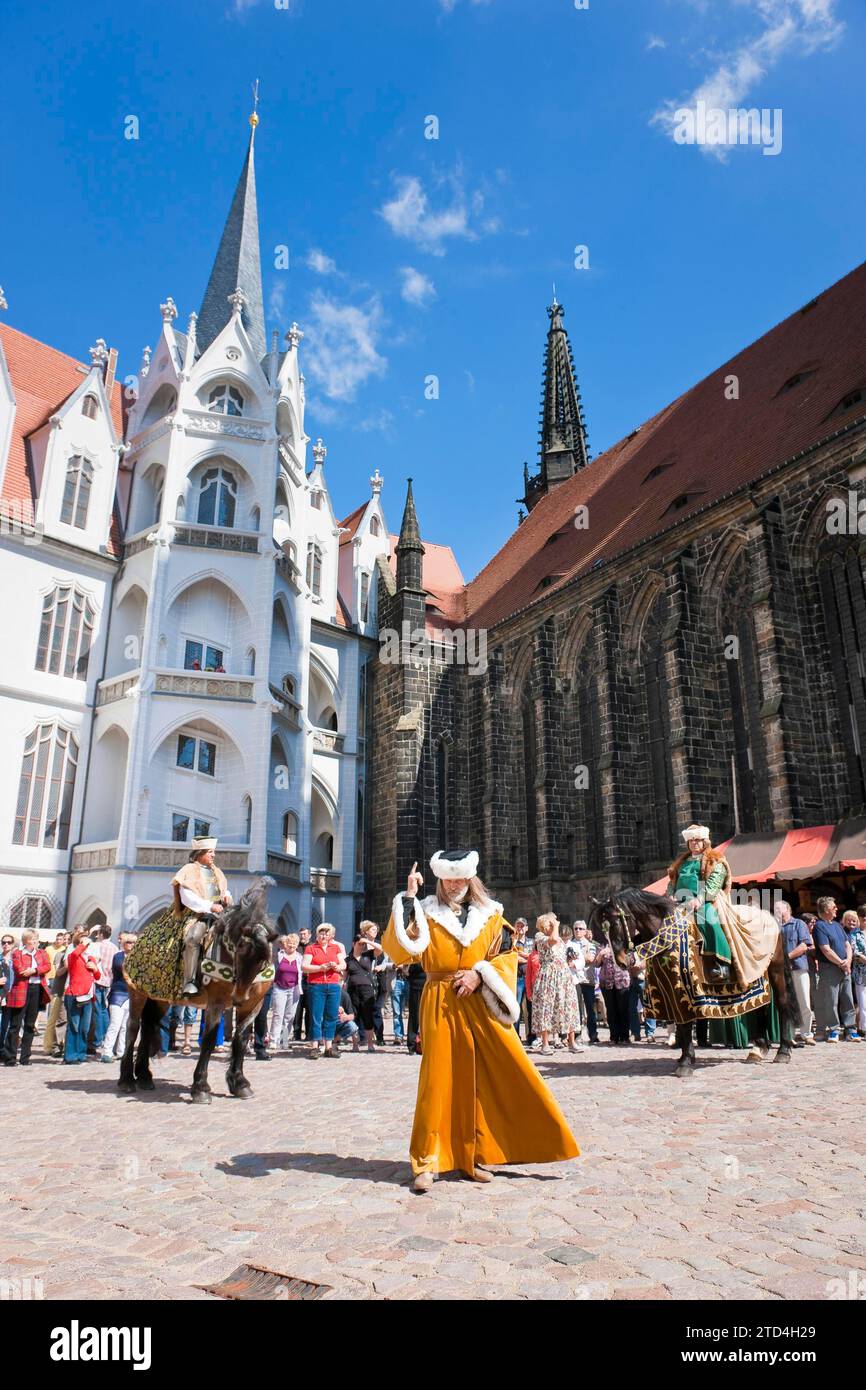 Meissen historical actors Stock Photo - Alamy