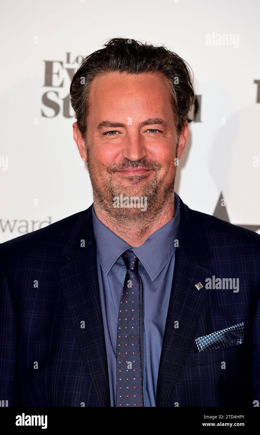 File photo dated 07/02/16 of actor Matthew Perry at the London Evening ...