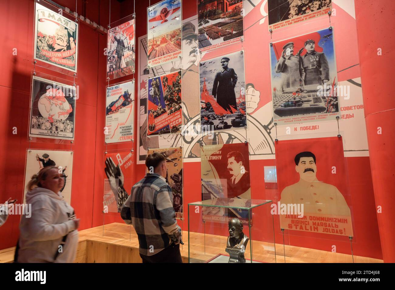 Raum zur Rolle Stalin und Sowjetunion, Museum des Zweiten Weltkriegs ...