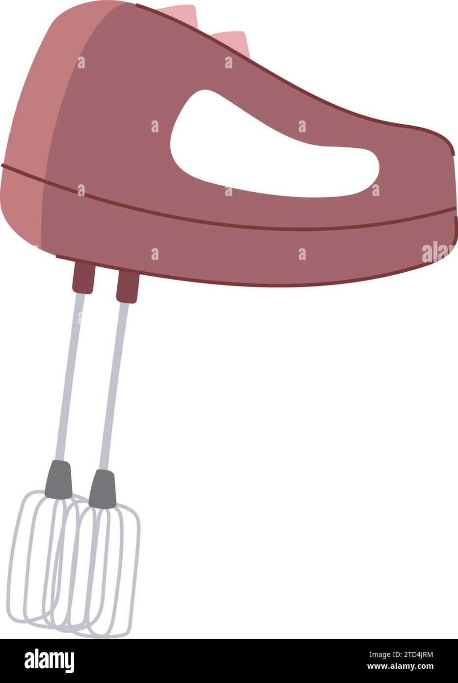 electric hand mixer cartoon vector illustration Stock Vector Image ...