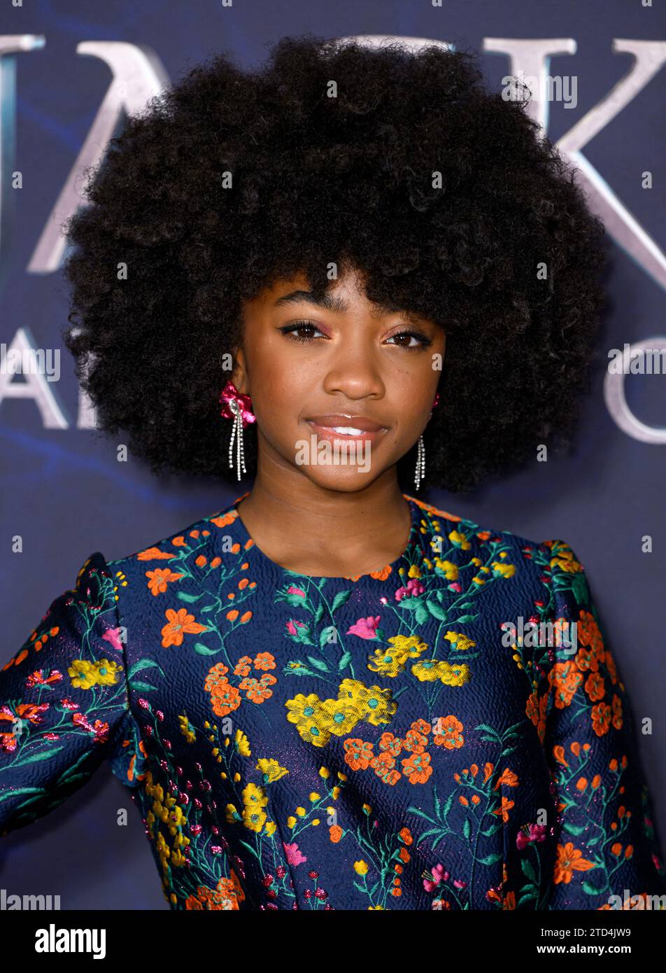 London, UK. December 16th, 2023. Leah Sava Jeffries arriving at the UK ...