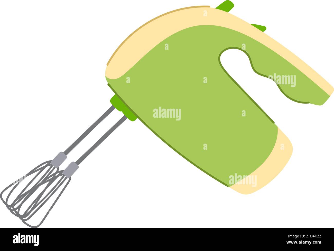 cream hand mixer cartoon vector illustration Stock Vector Image & Art ...