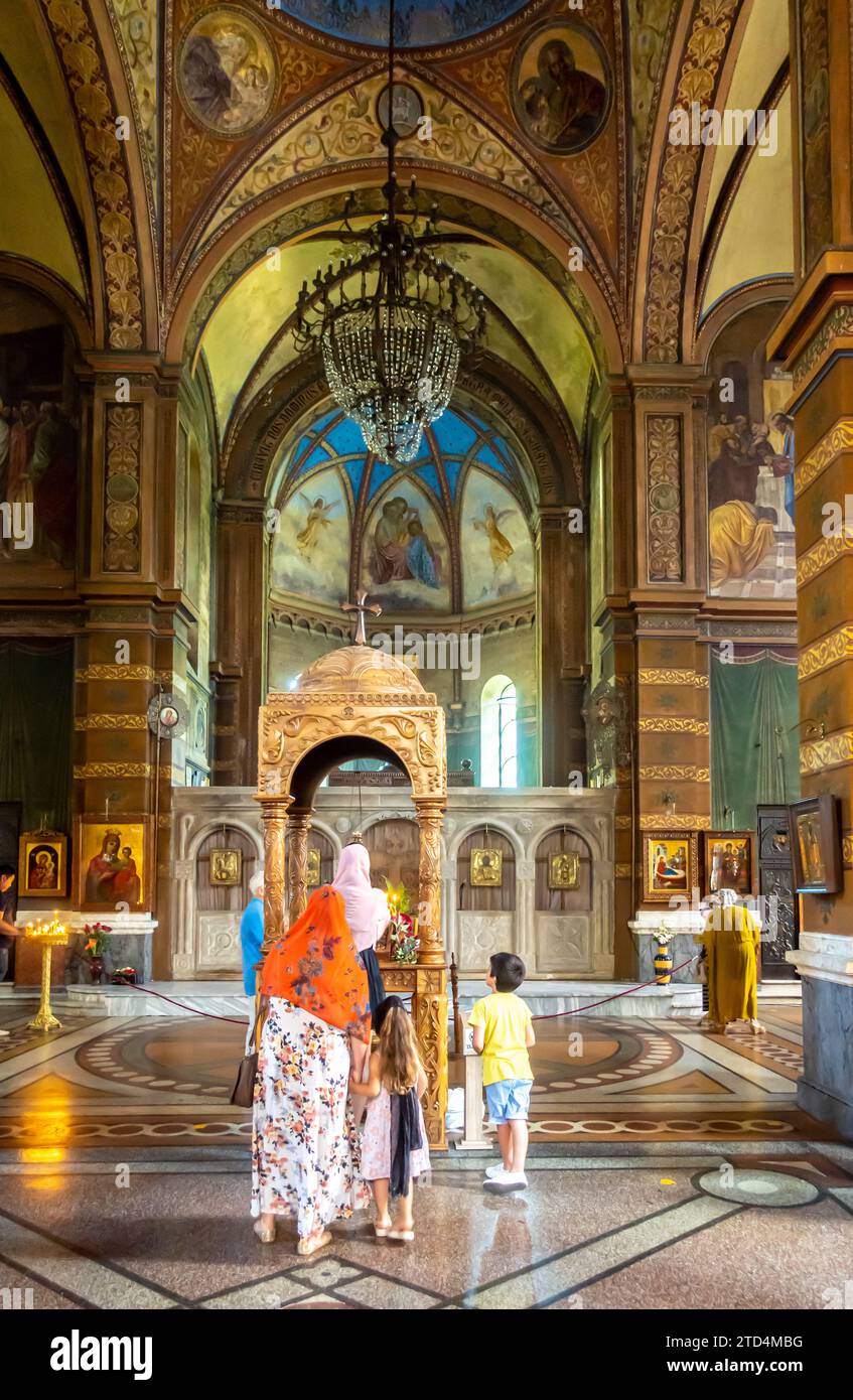 The Church of the Mother of God in Batumi, Georgian Orthodox cathedral ...